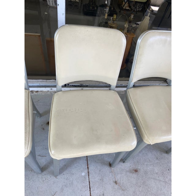 1960s Set of 5 Aluminum Dining Chairs by Emeco | Chairish