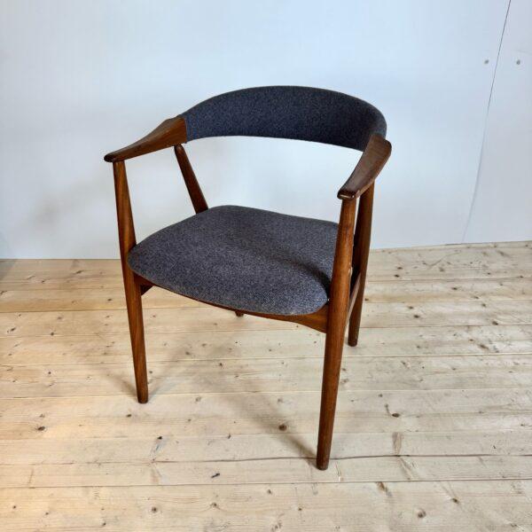 Vintage Danish Chair by T.H. Harlev for Farstrup Furniture Factory ...