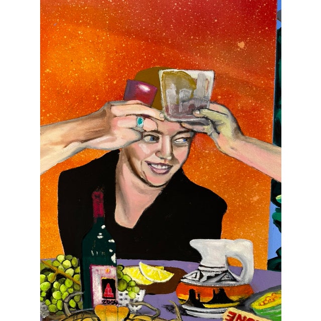 The Visitors Expressionist Figurative Painting by Artist Theodore Boyer ...