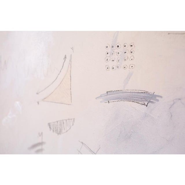 Large Original Abstract Painting on Canvas by Margot Sinclair | Chairish