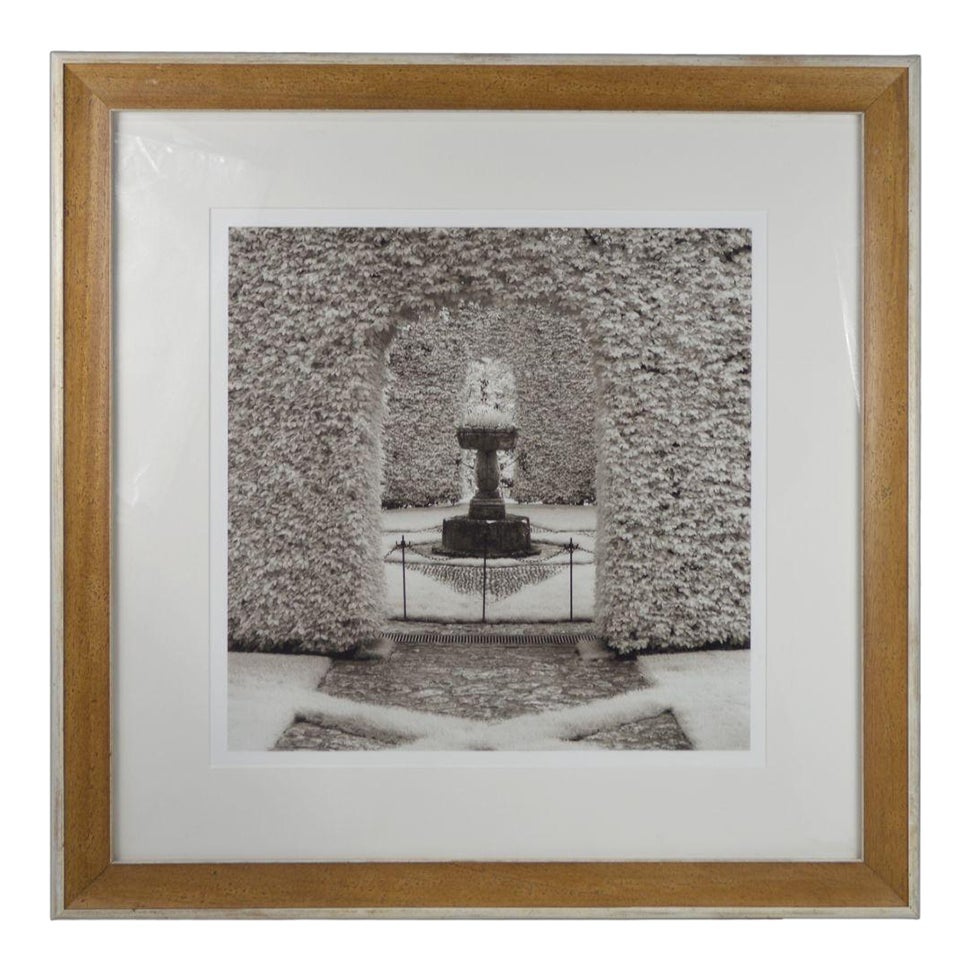 Trowbridge Garden Landscape Print in a Hand Crafted Frame | Chairish