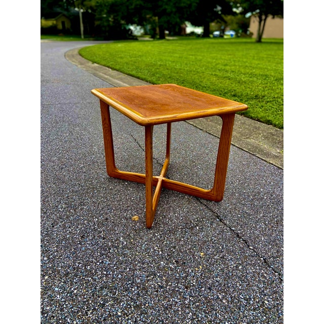 Lane Perception Rectangular Side Table | Chairish
