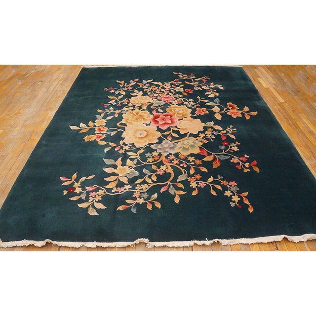 1930s Chinese Art Deco Rug 7'10" X 9'8" | Chairish