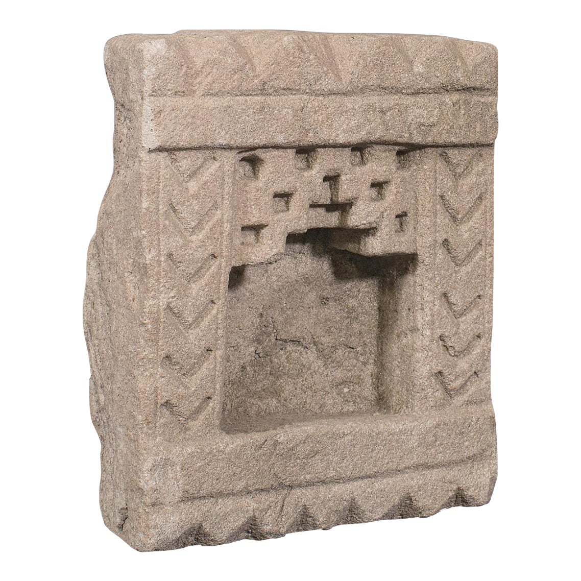 1900s Antique Victorian English York Stone Apprentice's Stone Carving ...