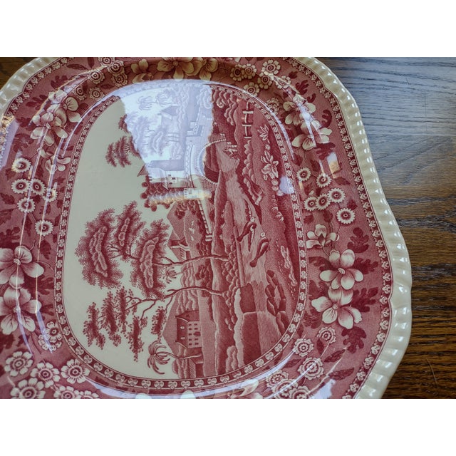 1950s Vintage Spode Tower Platter | Chairish