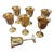 24k Gold Plated Goblets | Chairish