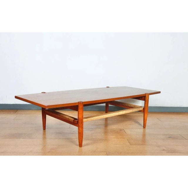 1970s Teak Wood Vintage Coffee Table by Furniture Chairish
