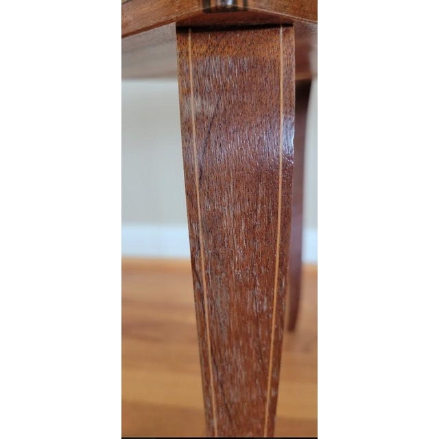 1950s Vintage Pair Italian Lacquered Top Small Music Box Tables | Chairish