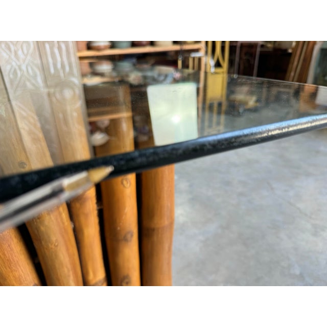 Vintage Antonio “Budji” Layug - Style Sculptural Cluster Bamboo & Glass ...