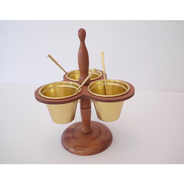 Mid-Century Sauce Tray Set | Chairish