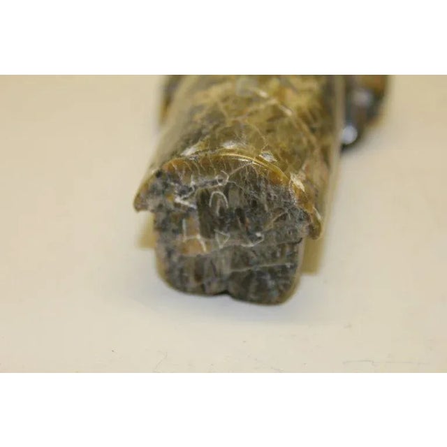 Mid 20th Century Two Eskimo Inuit Carvings of Women Wearing Amauti by ...