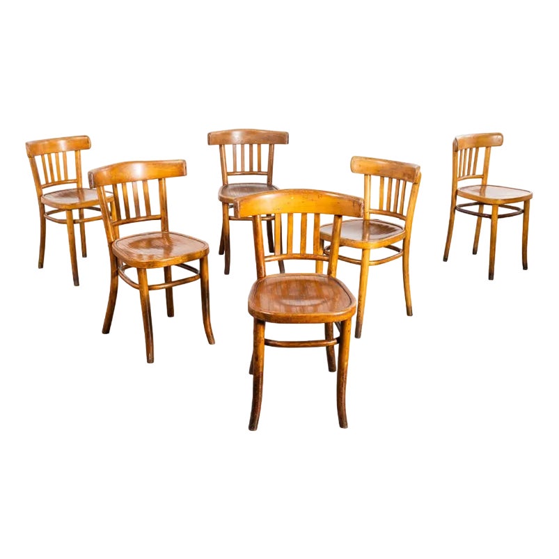 Vintage Oak and Bentwood Chair from Fischel, 1940s | Chairish