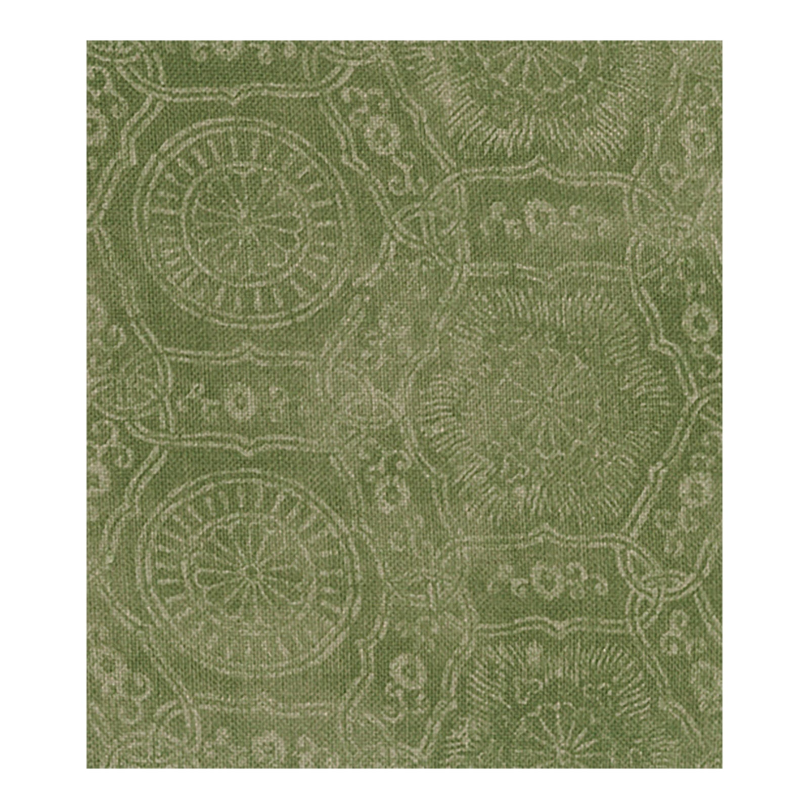 Katie Leede "Kimono Reverse" Fabric Arugula, 6 Yards | Chairish
