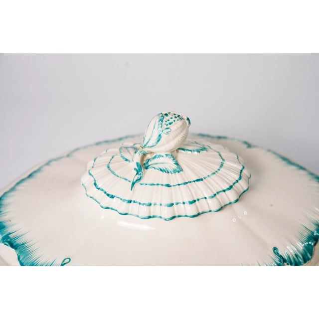 Wedgwood Pearlware Green & White Painted Tureen With Cover, Circa 1780 ...