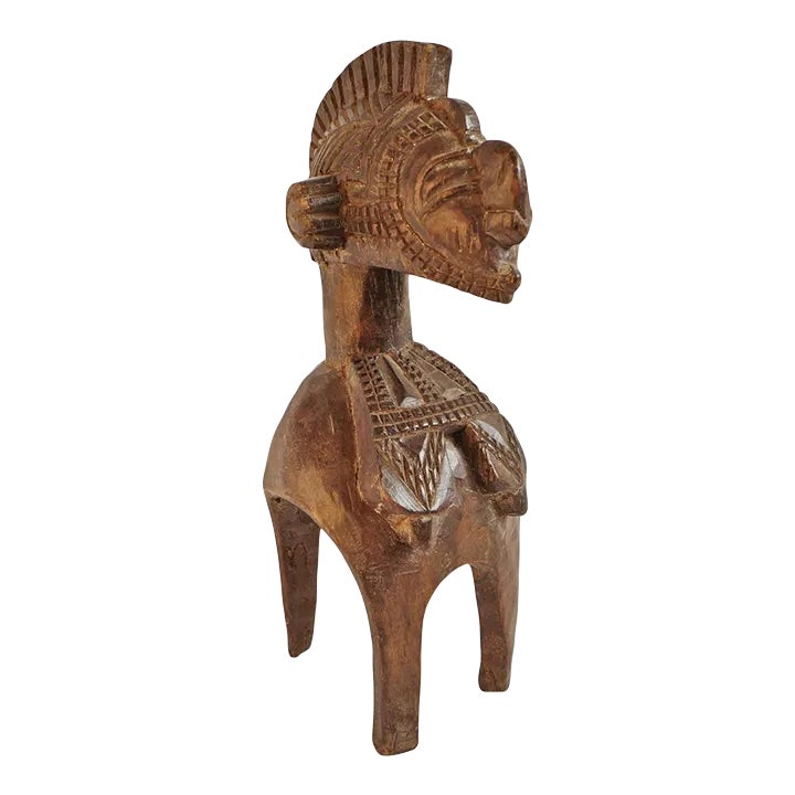 Vintage Baga Nimba Shoulder Mask | Chairish