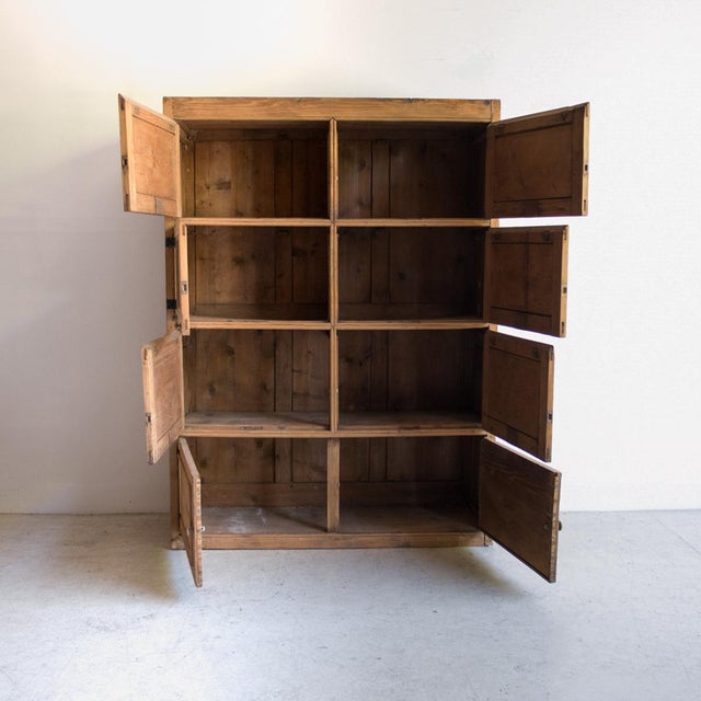 Pine Pantry Cabinet | Chairish