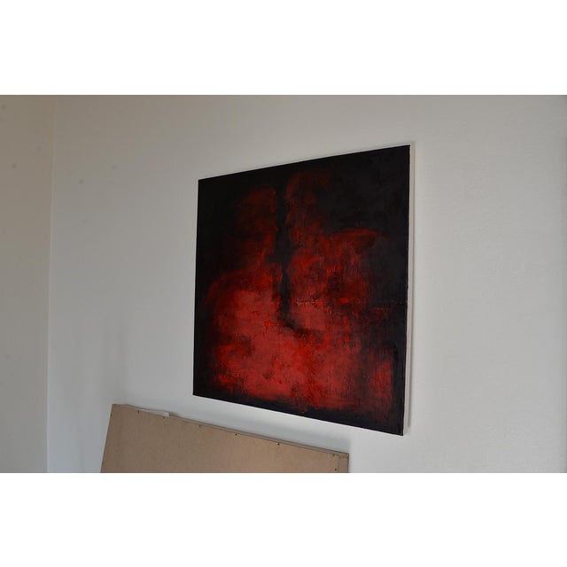 "The Argument" Contemporary Abstract Figurative Oil Painting on Canvas ...