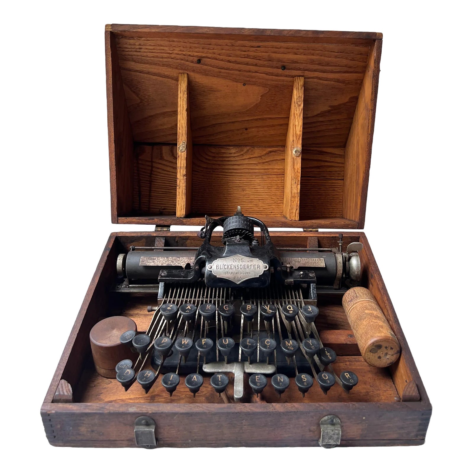 19th Century Blicensderfer Model No.5 Typewriter | Chairish