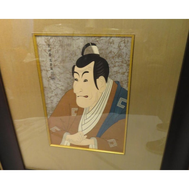Japanese Woodblock Prints the Actor and Tatsumi Roko, Set of 2 | Chairish