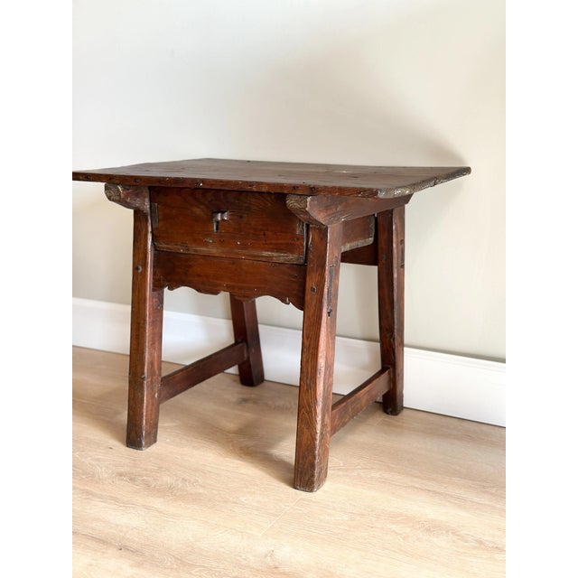 Antique Spanish End Table | Chairish