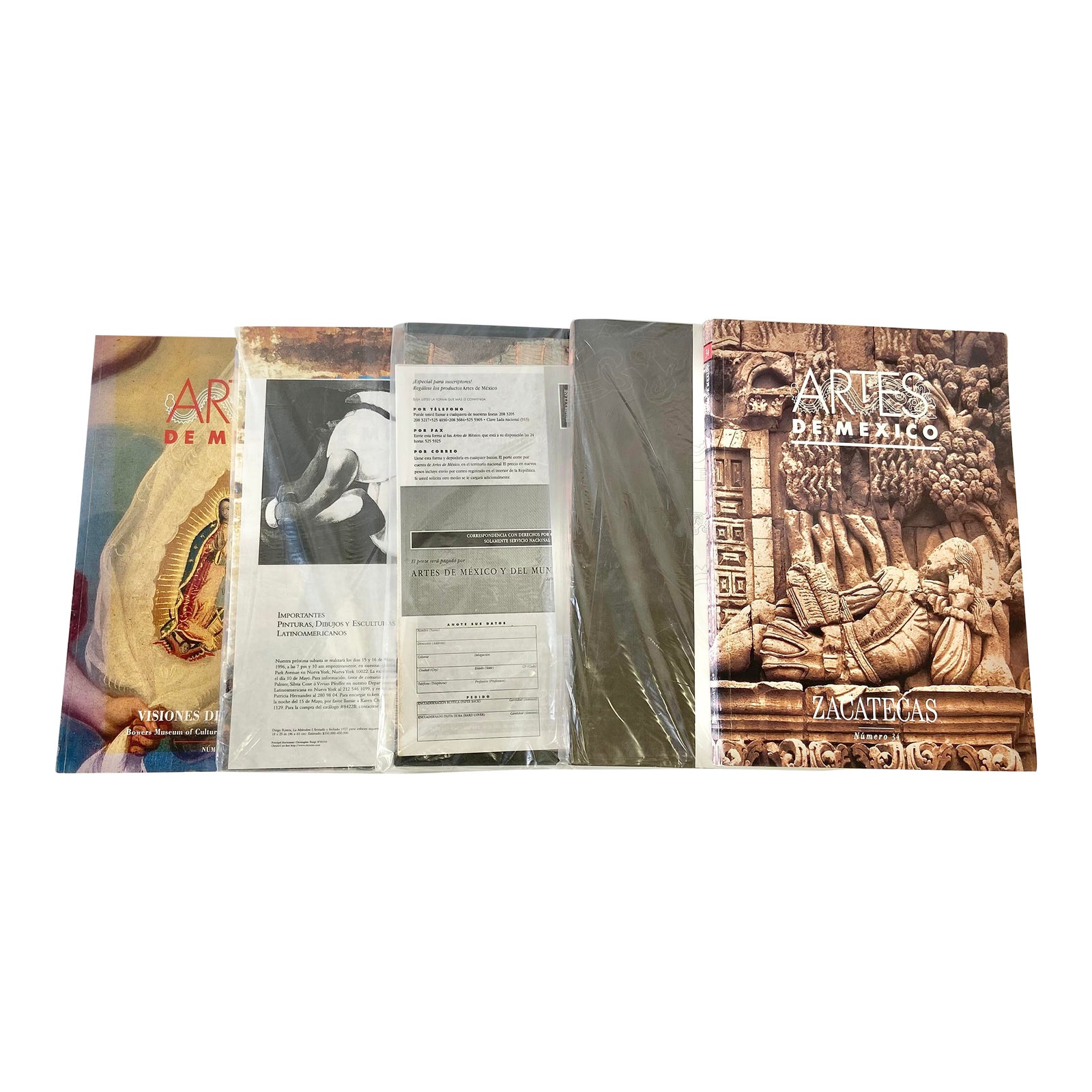 1990s Artes De Mexico Magazines Issues 29, 31-34 - Set of 5 | Chairish