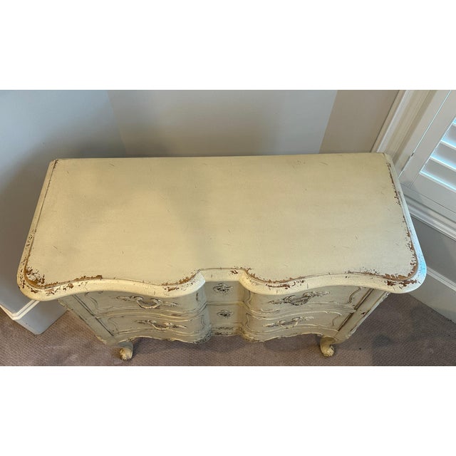 Bespoke French Habersham Furniture Louis XV Cream Colored Commode ...