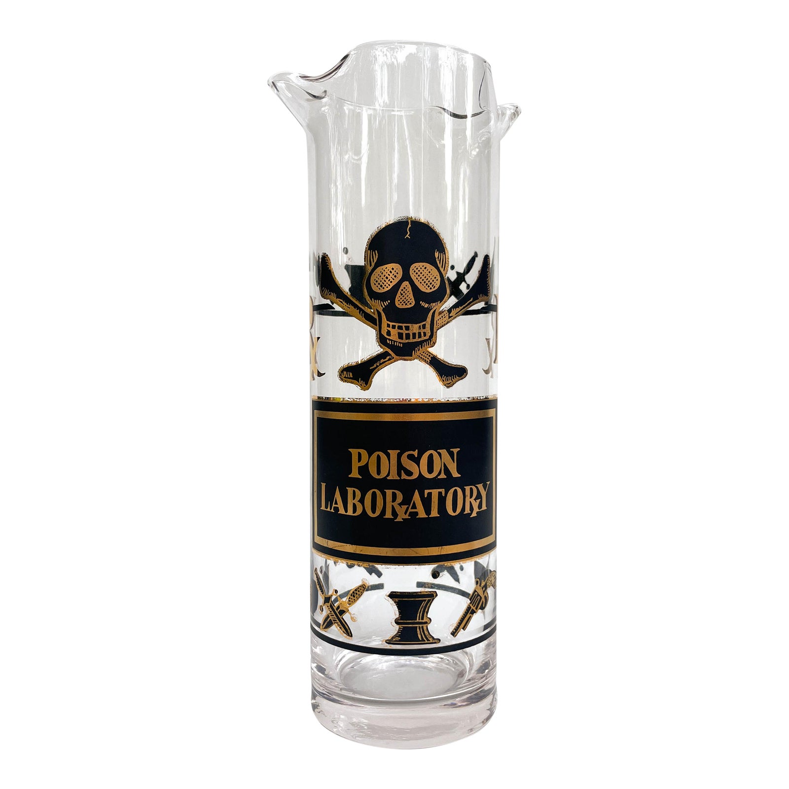 Rare 1960s “Poison Laboratory” Cocktail Pitcher by Georges Briard ...