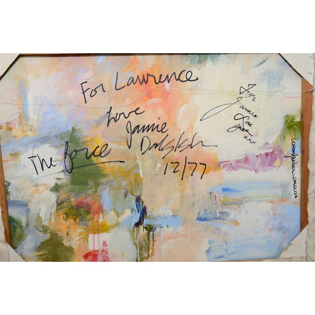 Abstract Oil on Canvas by Noted New York Artist Jamie Dalglish | Chairish