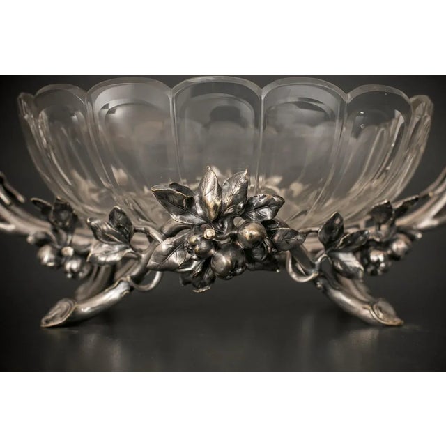 Antique Silver Plated Fruit Bowl | Chairish