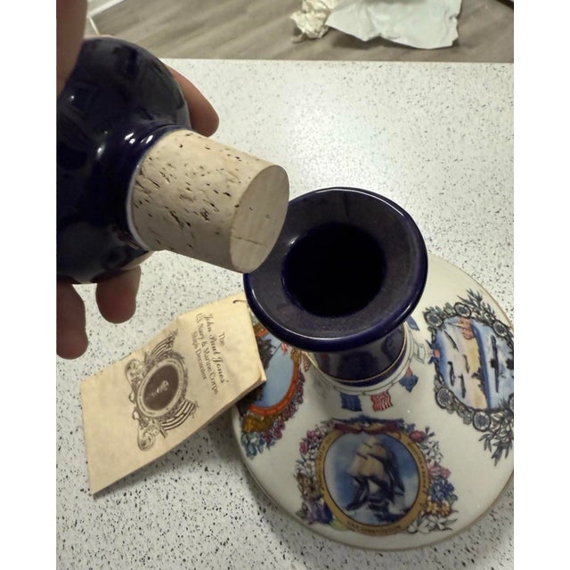 1920s Staffordshire the John Paul Jones Us Marine Ships Decanter ...