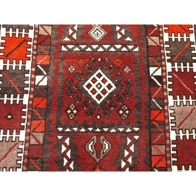 1960s Turkish Brown Handmade Area Rug | Chairish