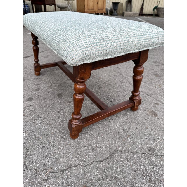 Newly Upholstered English Bench | Chairish