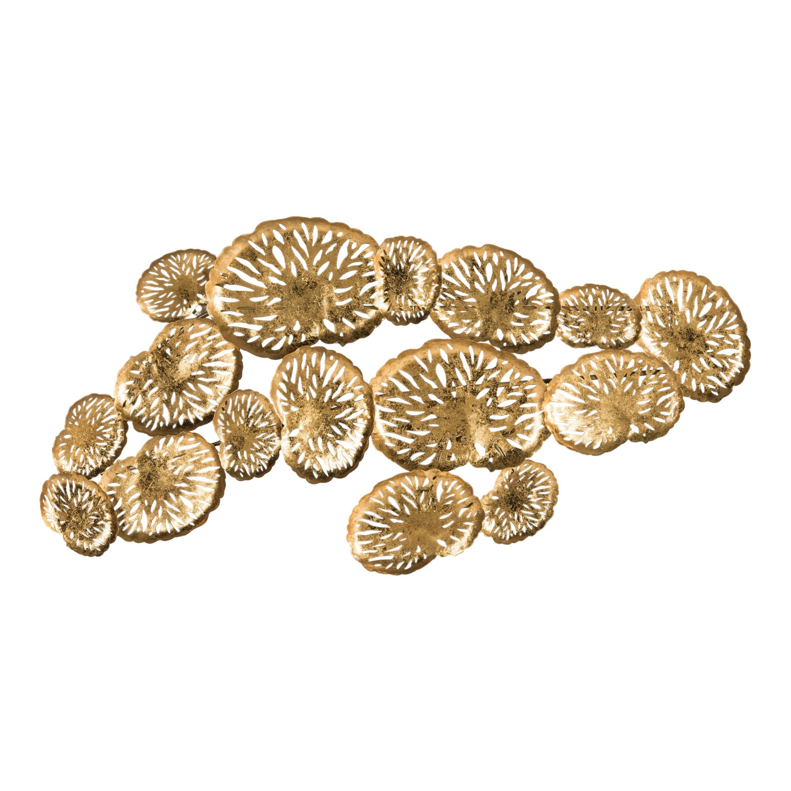 Plate Wall Décor, Gold | Chairish