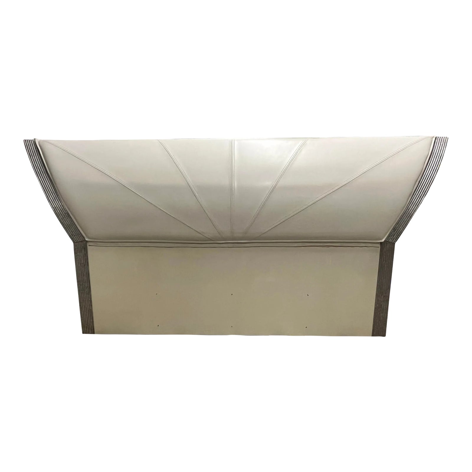 Robert Rougier Postmodern Sculptural Headboard Queen Size | Chairish