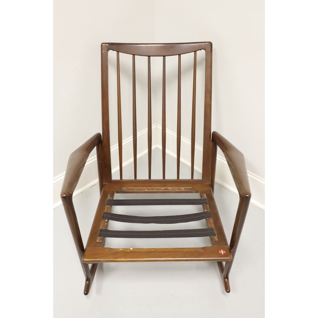 Danish Mid Century Modern Sculpted Rocking Chair by Ib Kofod-Larsen for ...