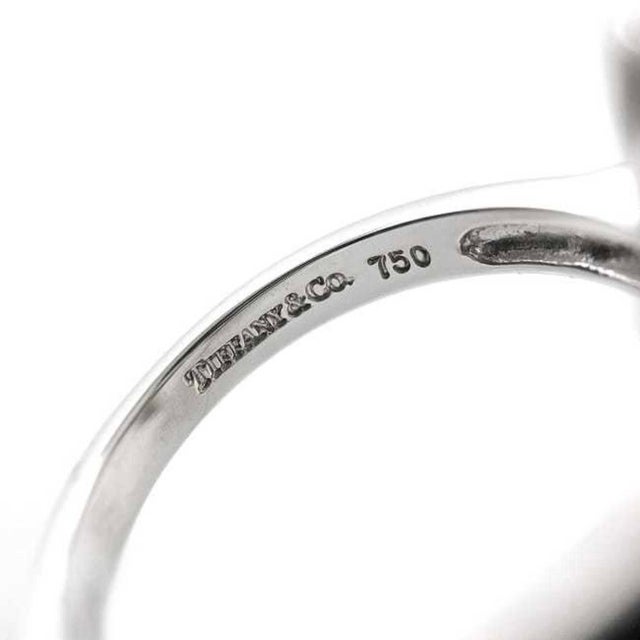 Tiffany Loving Heart Ring Wg White Gold Paloma Picasso No. 11 750 K18Wg Diamond &Co. Melee Motif ...