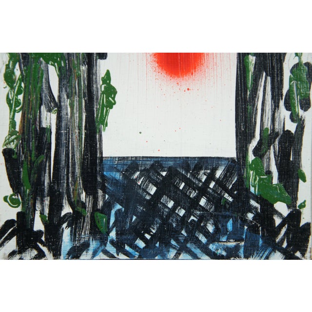 Stefan Eins Abstract Expressionism Original Art Mixed Media on Board ...