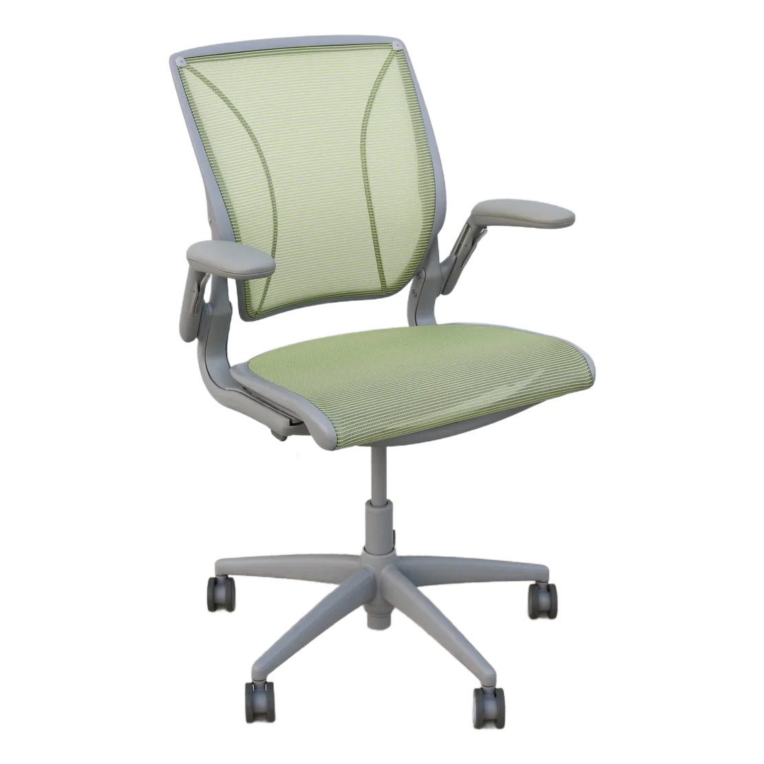 Humanscale Ergonomic World Task Office Desk Chair in Citron Mesh, 4 ...