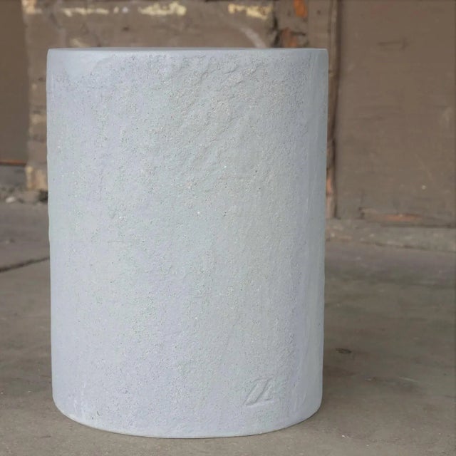 Cast Resin 'Dock' Stool, Keystone Finish by Zachary A. Design | Chairish