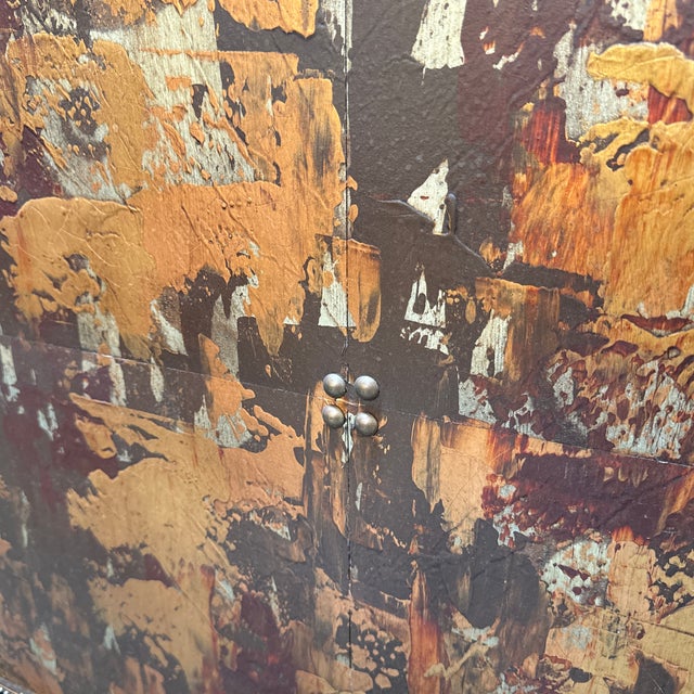 Art in Nature Southern Harvest Abstract Painting | Chairish