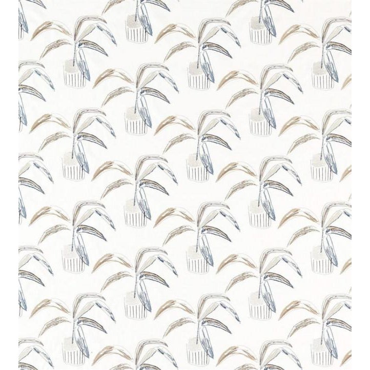 Crassula Fabric - Putty / Dove / Slate | Chairish