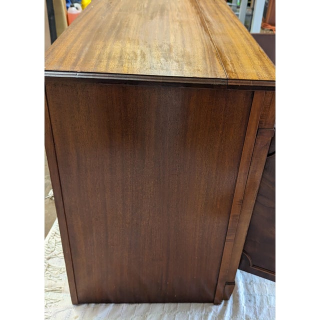 1950's Saginaw Expandable Buffet Table | Chairish