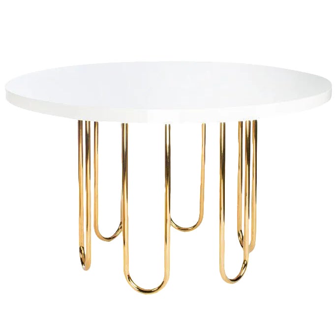 Willow Round Dining Table | Chairish