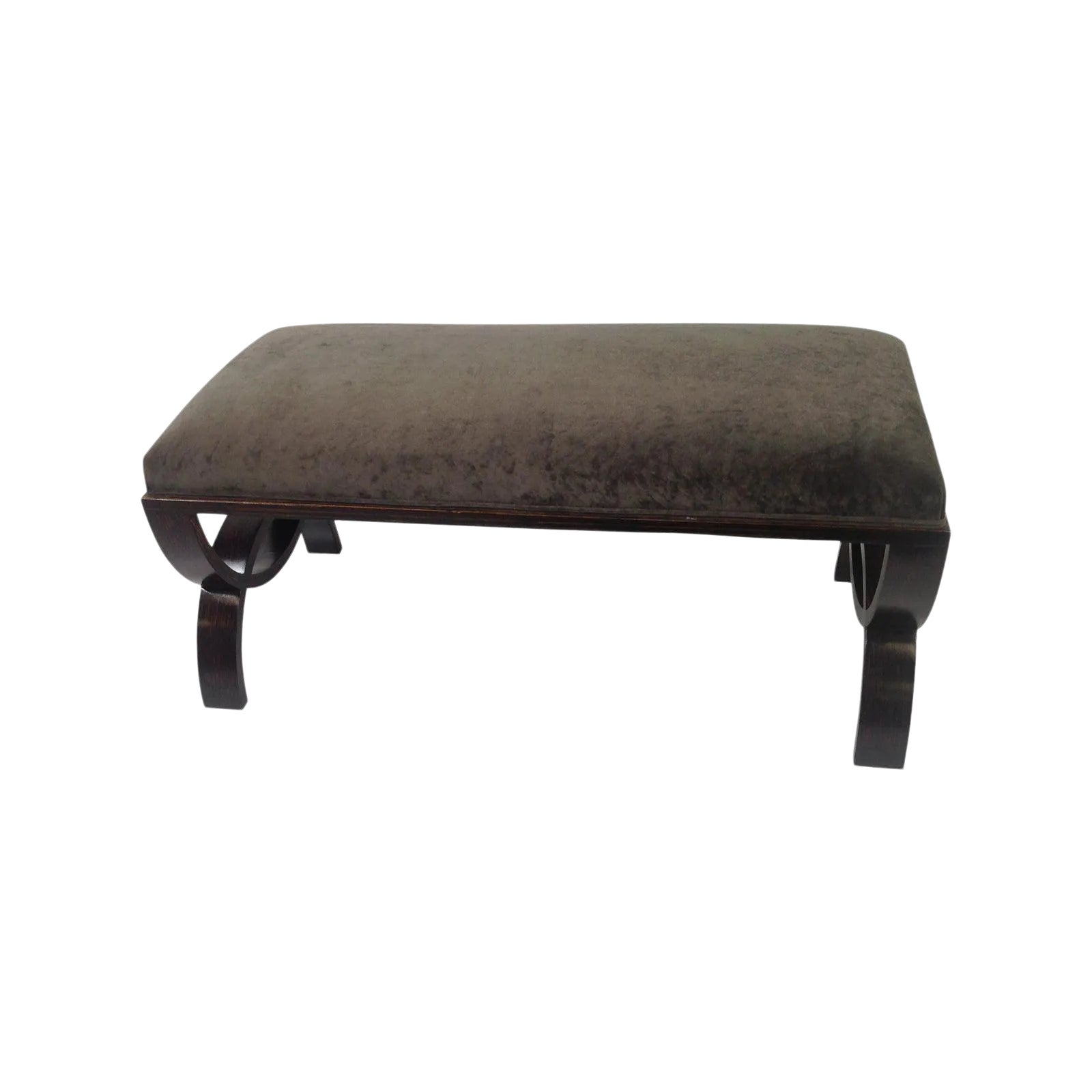 Modern Upholstered Bench | Chairish