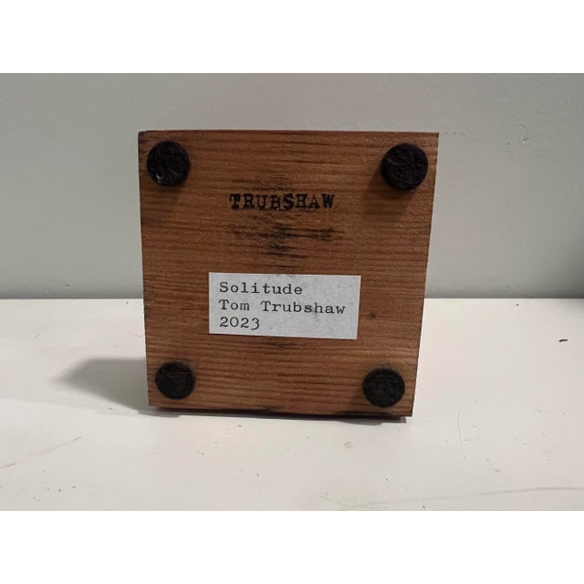 Tom Trubshaw (1971-), Colorful Geometric Abstract Wood Sculpture ...