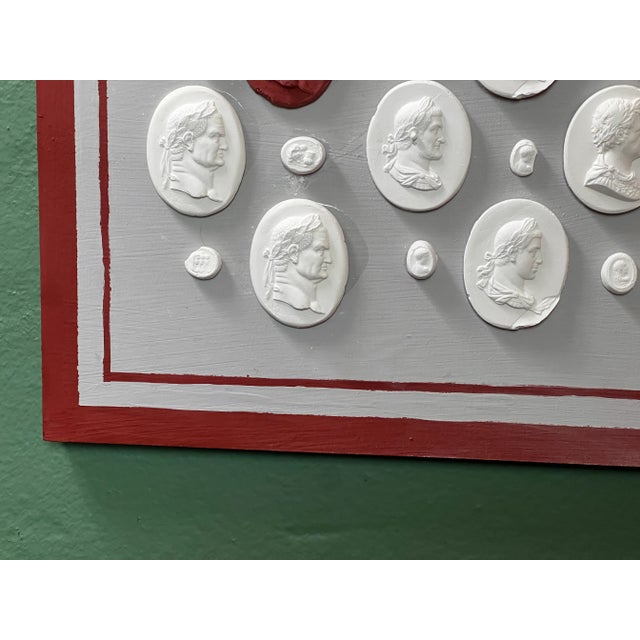 Architectural Grand Tour Revival Style Wall Hanging Panel With Roman ...