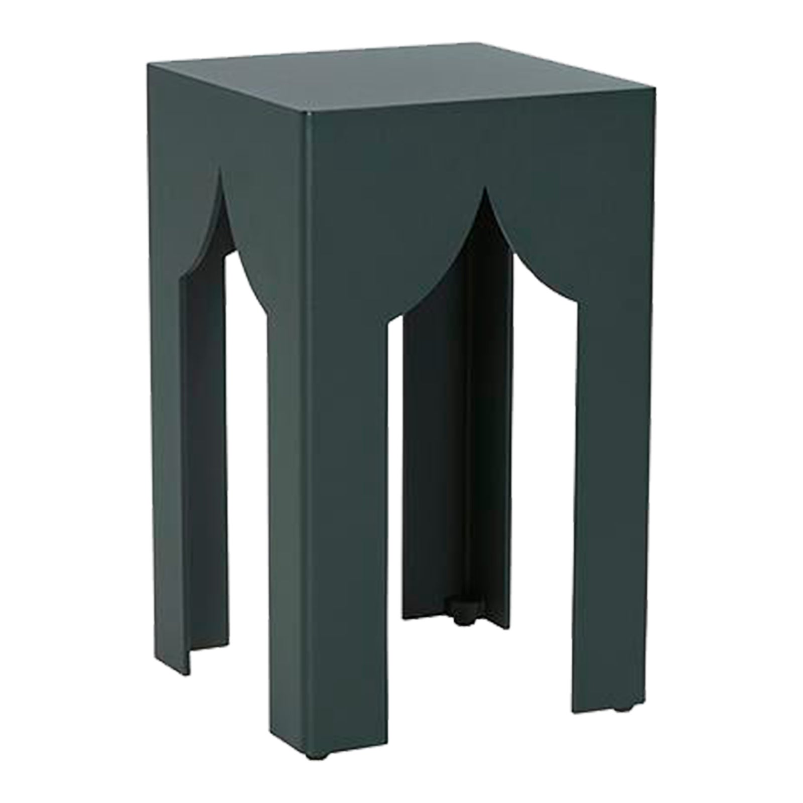 Marcella Outdoor Accent Table, Sherwood Green | Chairish