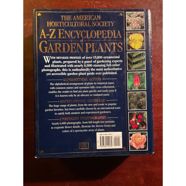 Garden Book Large Coffee Table American Horticultural Society A- Z ...