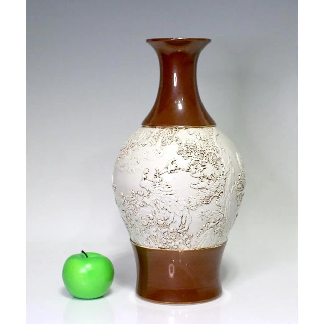 Rare Wang Bing Rong Chinese Cafe-Au-Lait & Cream Glaze With Flying ...