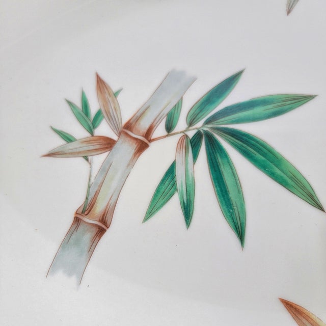 1960s Noritake Bamboo Canton 22k Gold Platter | Chairish